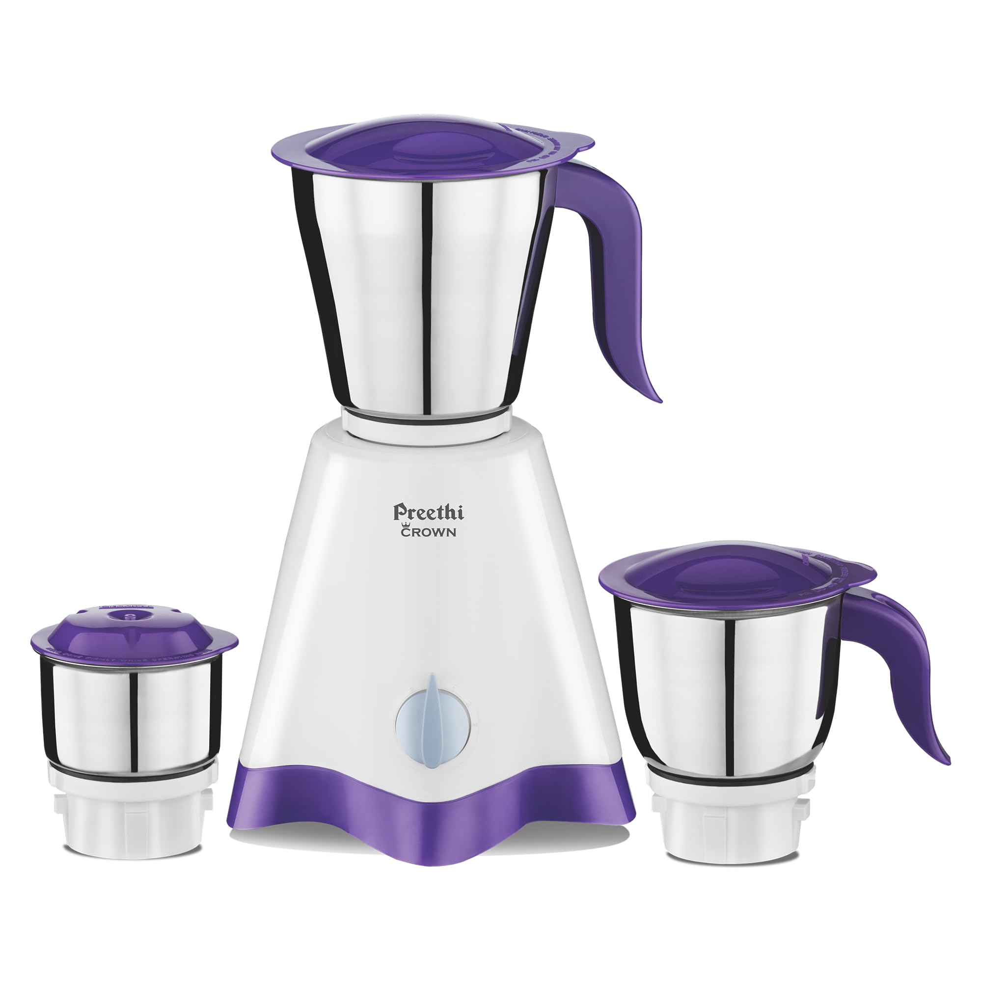 Preethi Crown MG-205 500-Watt Mixer Grinder (White/Purple) – Sarathy ...