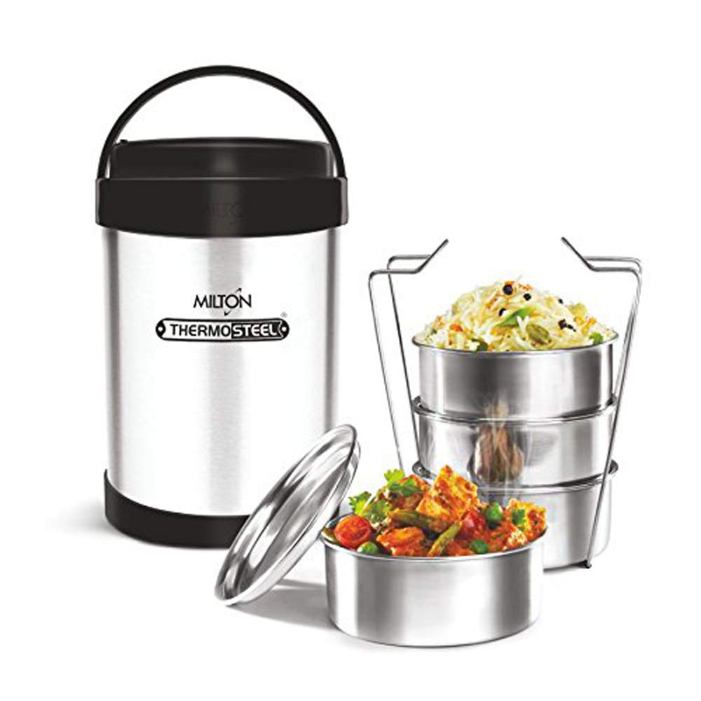 Milton Insulated Stainless Steel Royal 3/4 Lunch Box – Sarathy Kitchenware